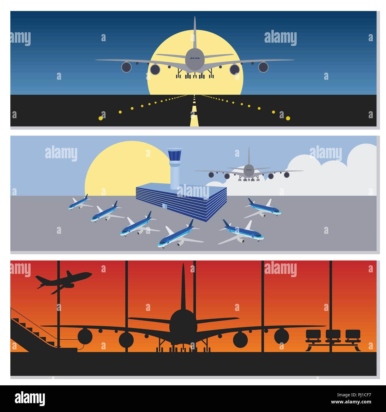 Template with aircraft vector vectors hi-res stock photography and ...