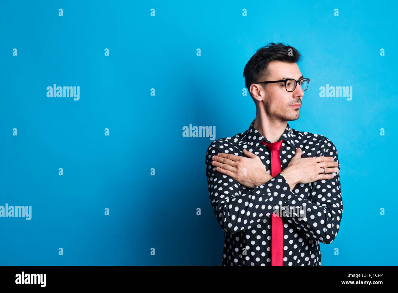 Dotty person hi-res stock photography and images - Alamy