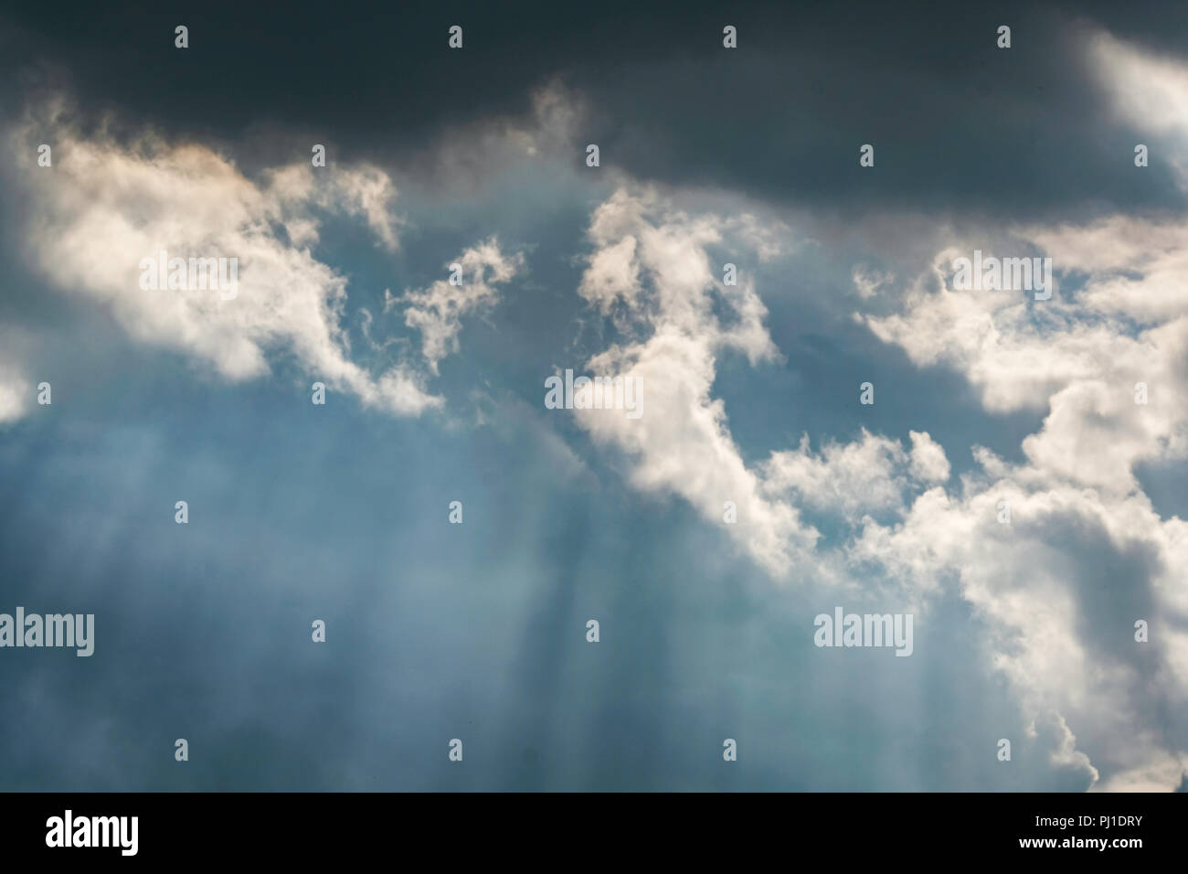 The sky and beautiful white clouds Stock Photo - Alamy