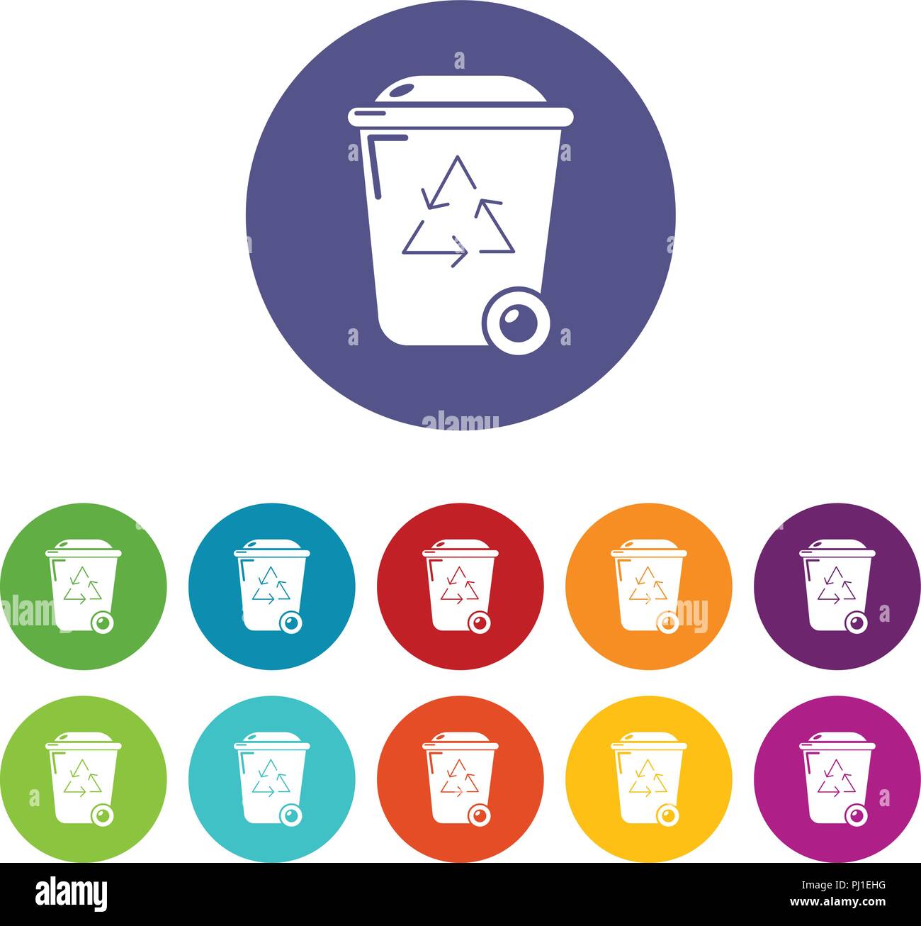 Trash wheelie bin icons set vector color Stock Vector Image & Art - Alamy Trash wheelie bin icons set vector color Stock Vector Image & Art - Alamy