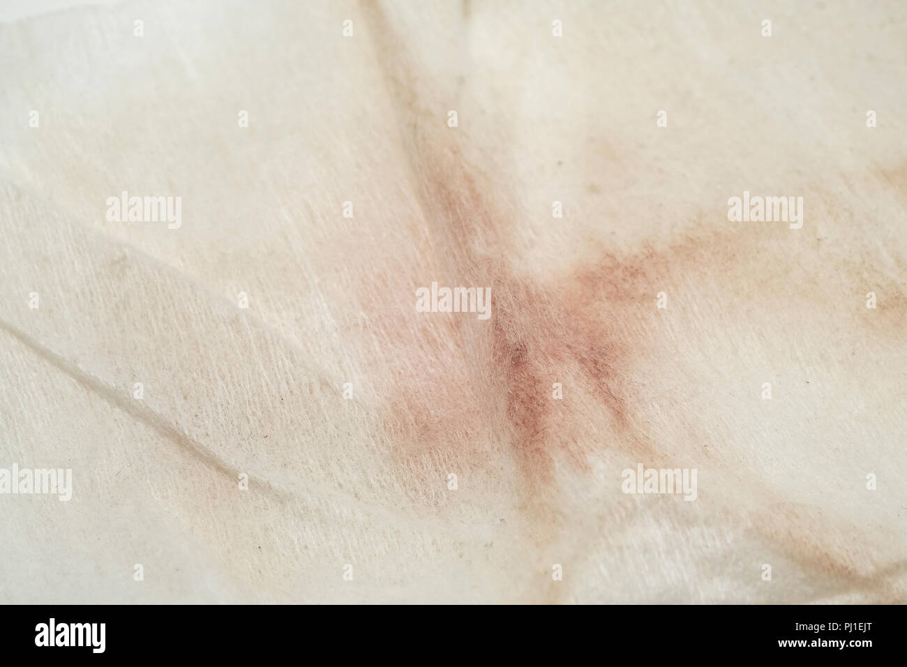 Blood stains on paper Stock Photo - Alamy