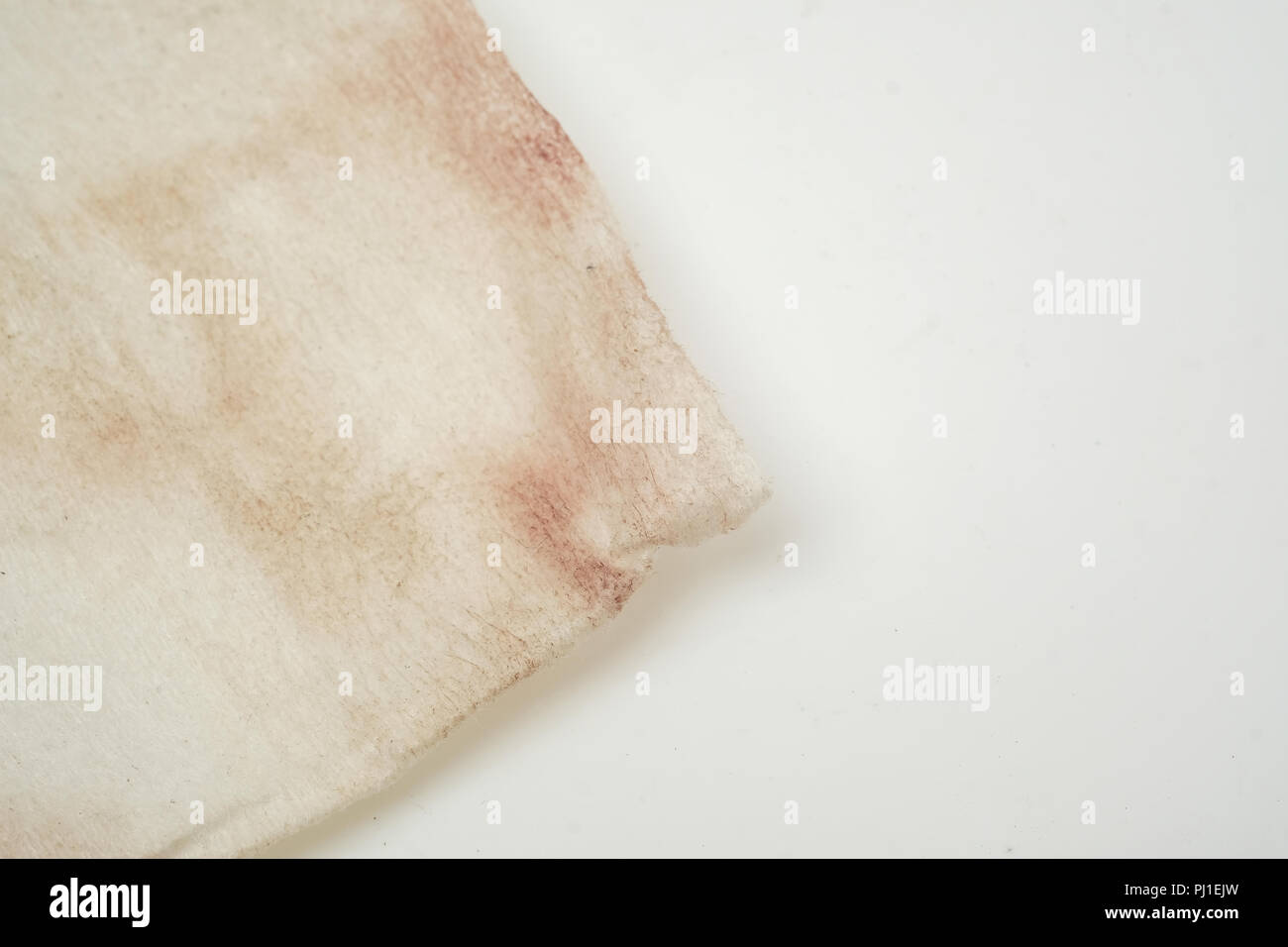 Spot blood on old paper hi-res stock photography and images - Alamy