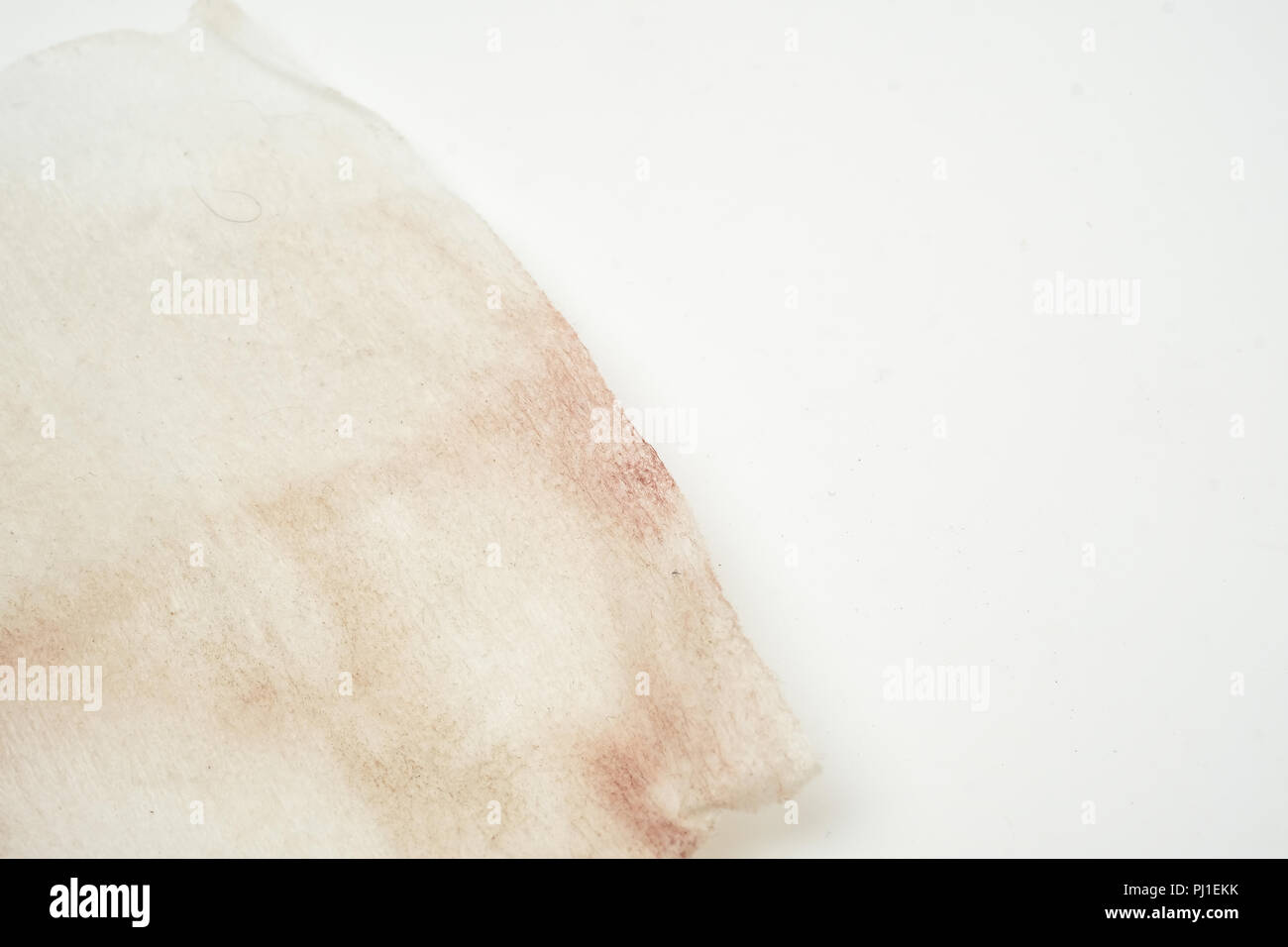 Blood stains on paper Stock Photo - Alamy