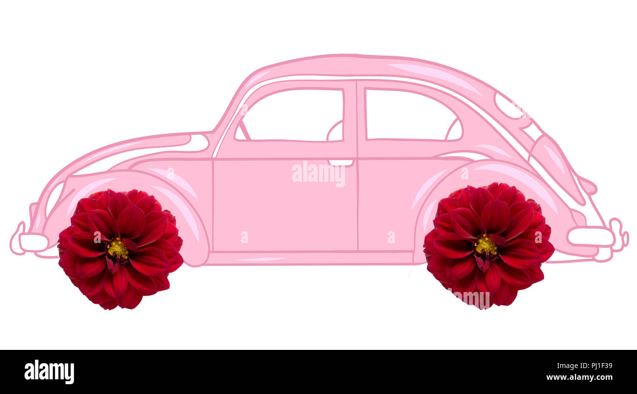 Beautiful Wheels Illustration High Resolution Stock Photography and ...