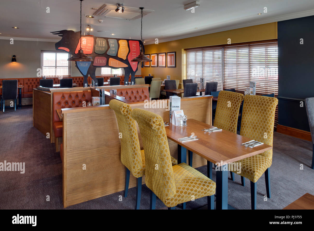 Beefeater restaurant (formally the Frome Flyer) in Frome, Somerset, UK ...