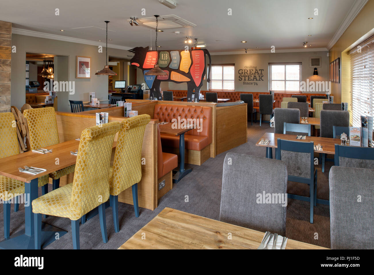 Beefeater restaurant (formally the Frome Flyer) in Frome, Somerset, UK ...