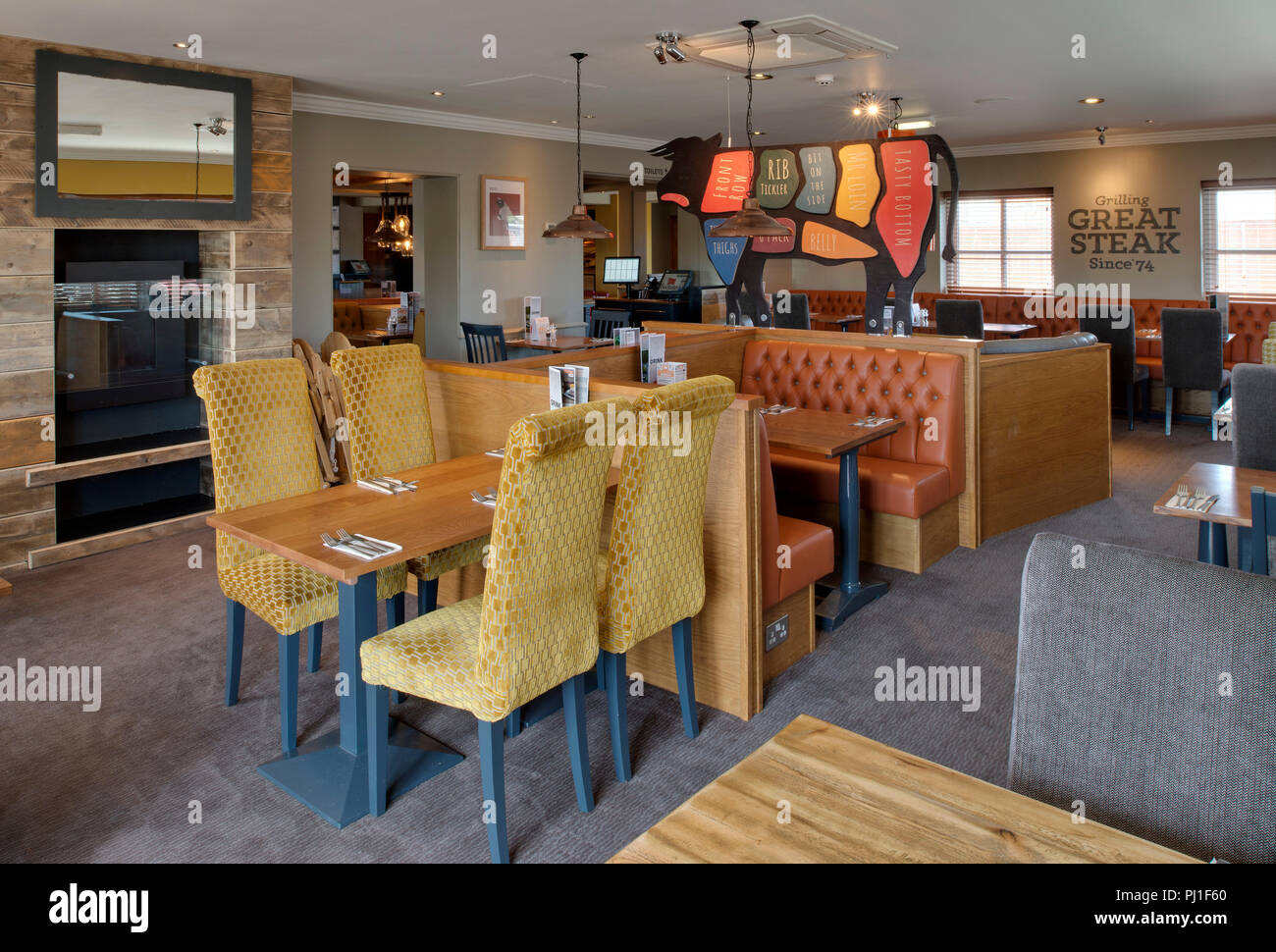 Beefeater restaurant (formally the Frome Flyer) in Frome, Somerset, UK ...