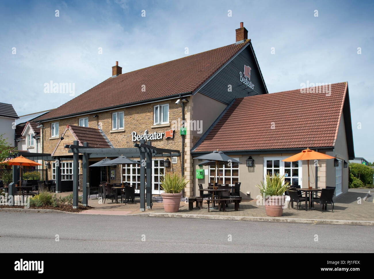 Beefeater restaurant (formally the Frome Flyer) in Frome, Somerset, UK ...