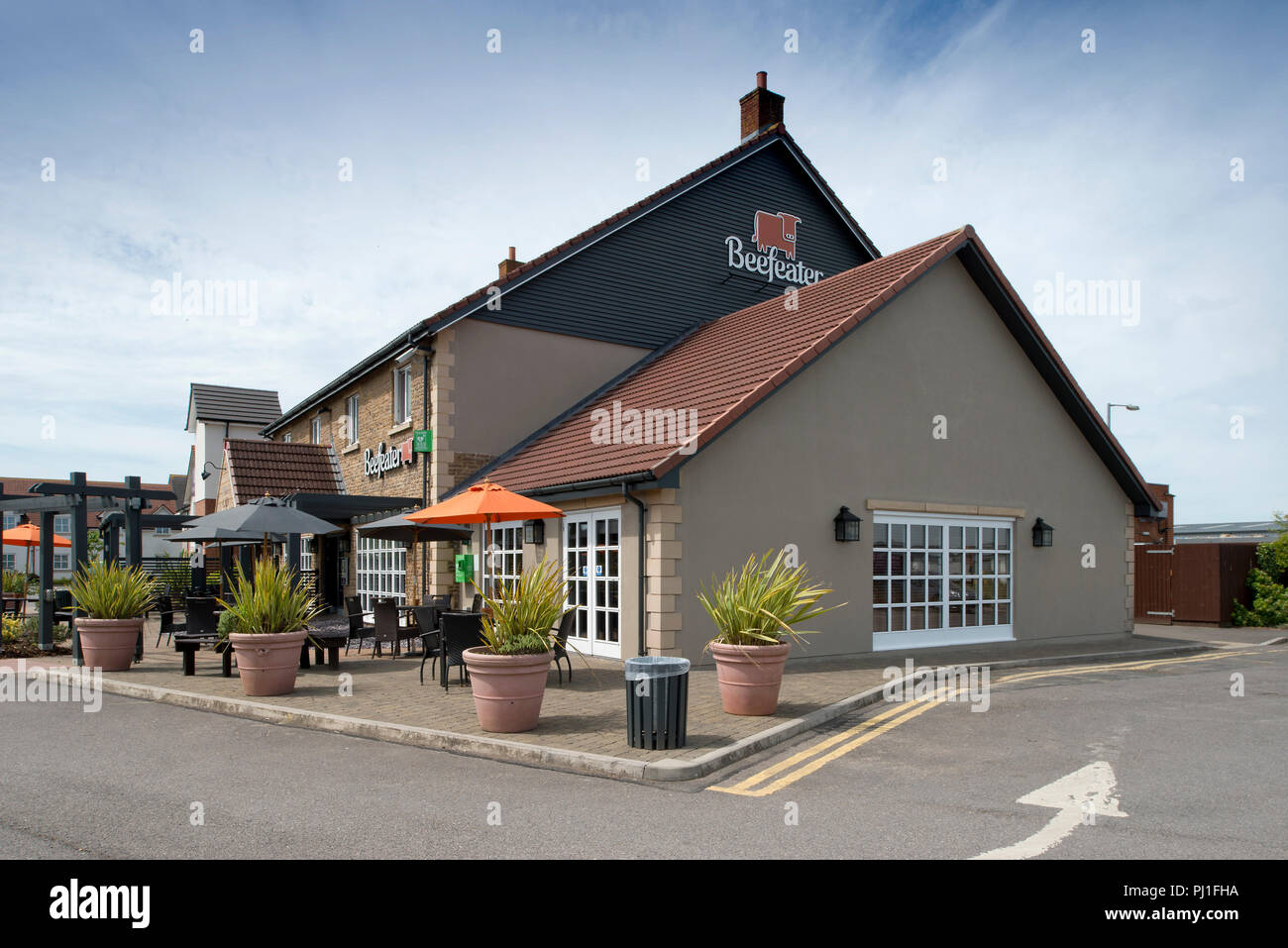 Beefeater restaurant (formally the Frome Flyer) in Frome, Somerset, UK ...
