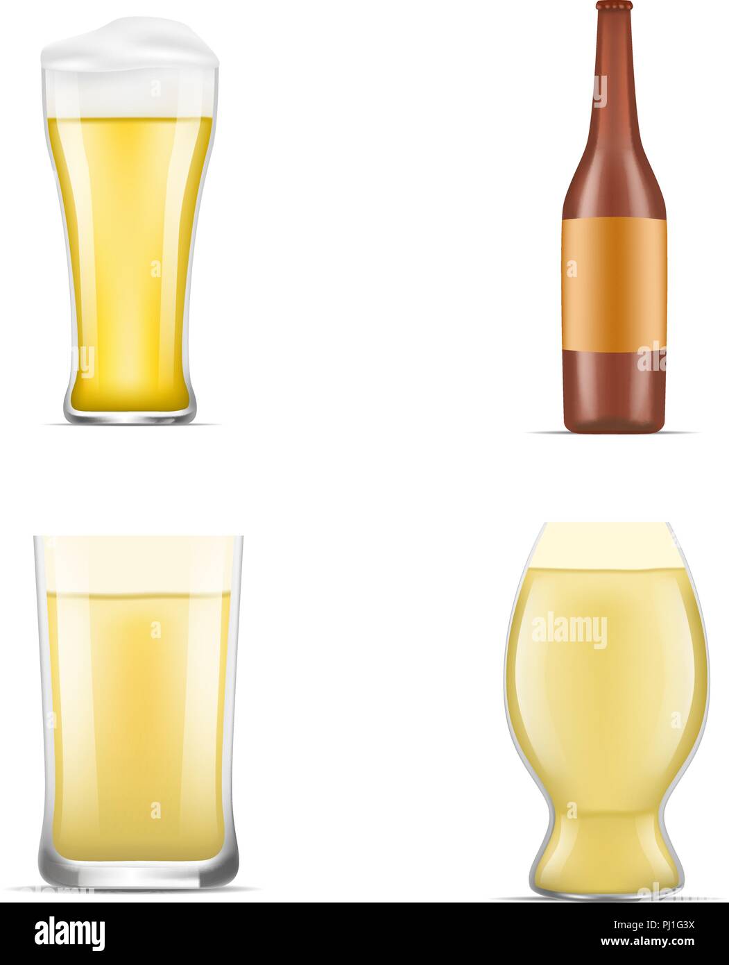 German wine bottle Stock Vector Images - Alamy