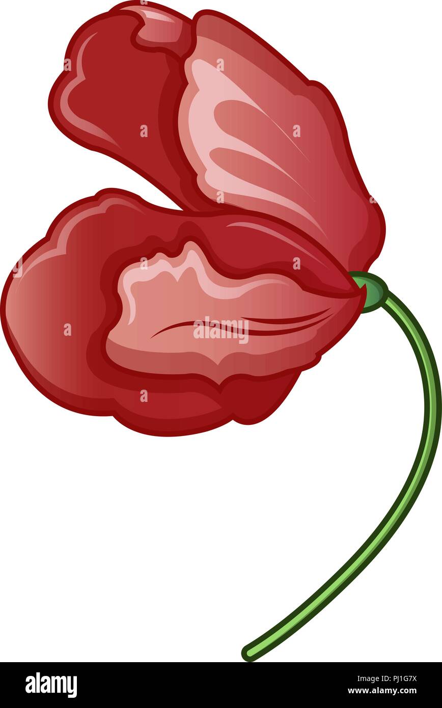 One flower world Stock Vector Images - Alamy