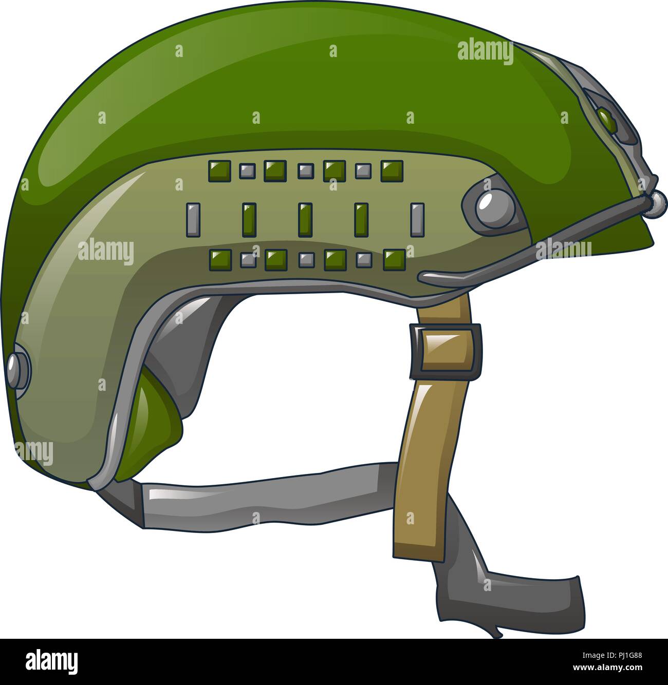 Special force helmet icon, cartoon style Stock Vector Image & Art - Alamy