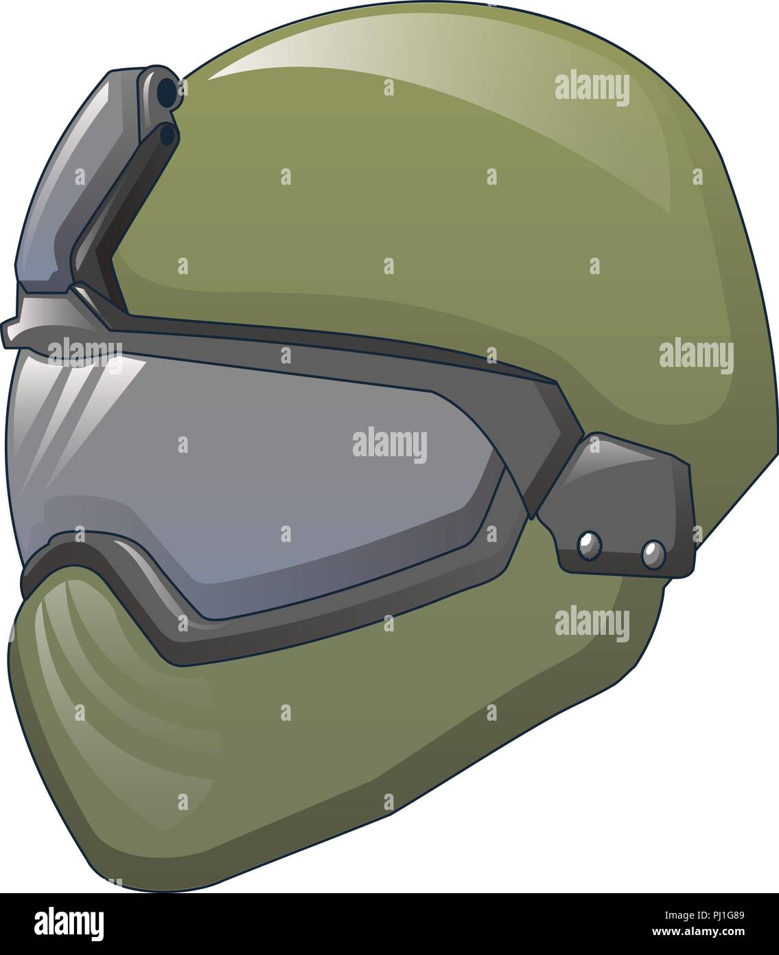 Police riot helmet gas mask Stock Vector Images - Alamy