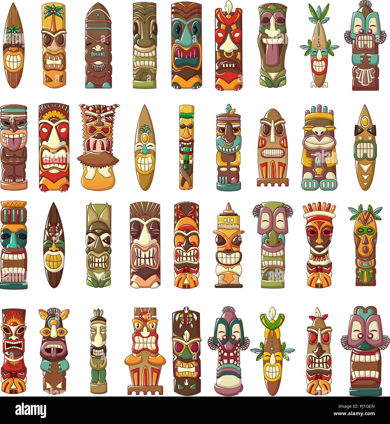 Mexico idols Stock Vector Images - Alamy