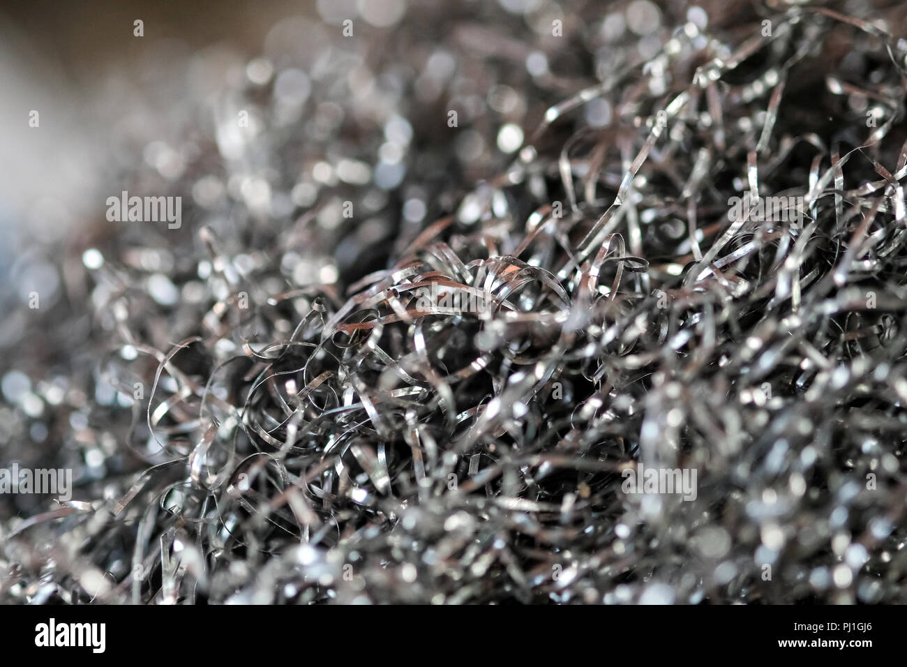 macro Steel wool Stock Photo - Alamy