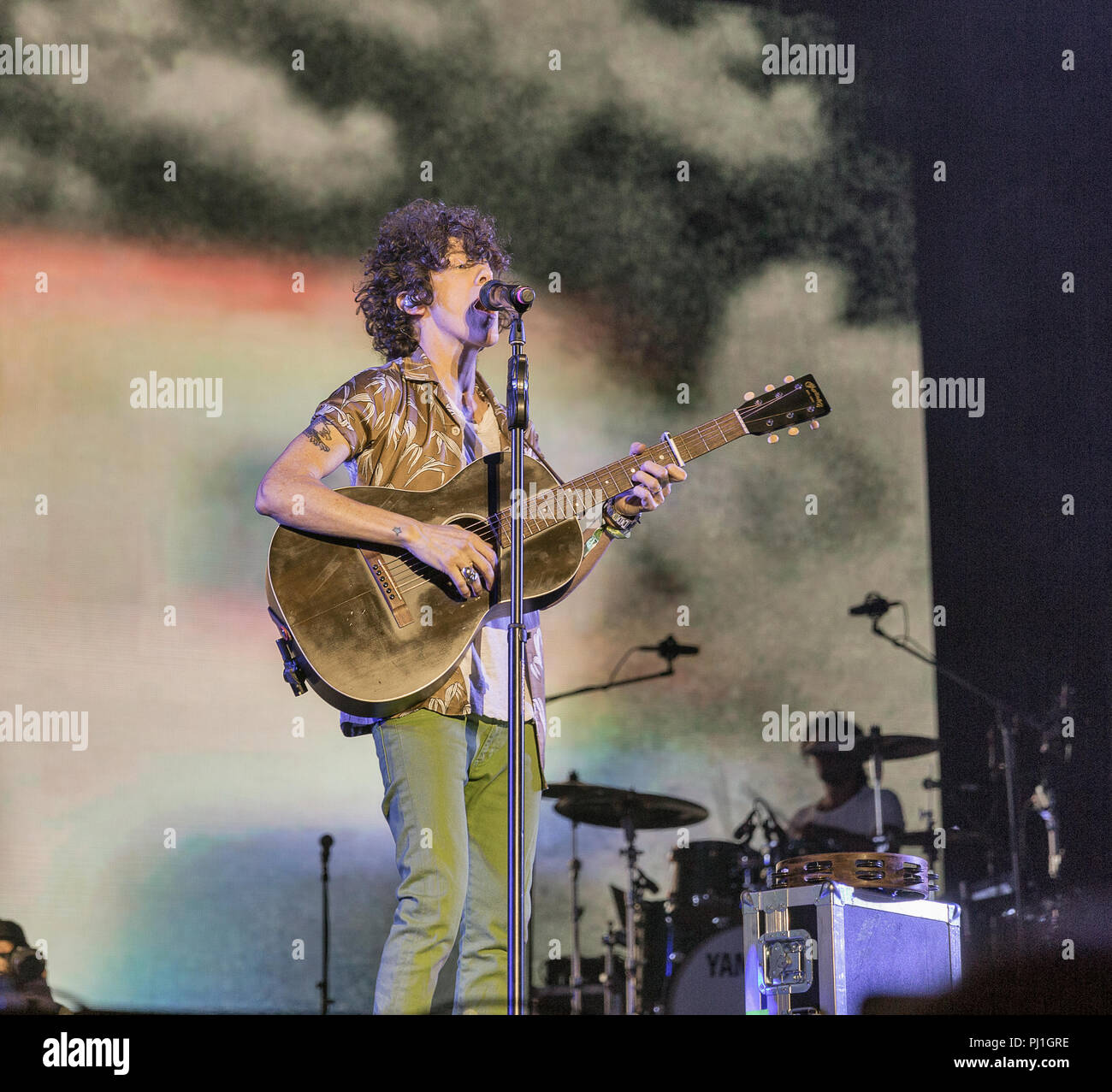 KIEV, UKRAINE - JULY 05, 2018: Laura Pergolizzi, an American singer and ...