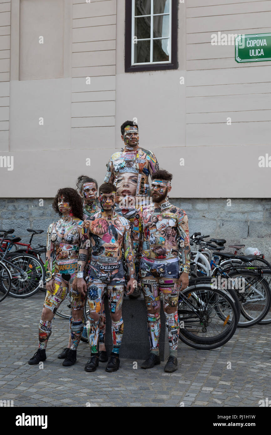 Choreographic installation of bodies hi-res stock photography and ...