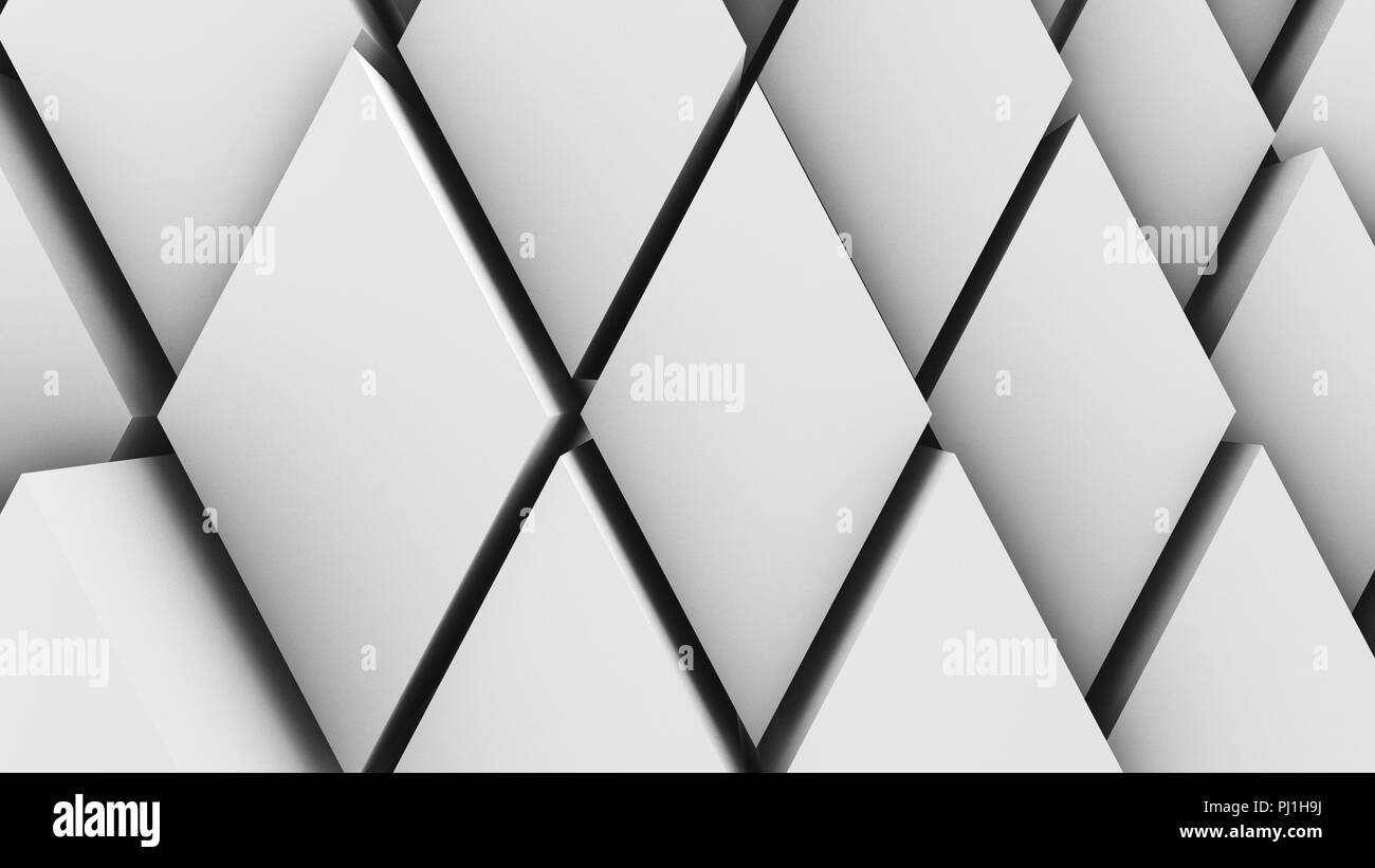 3d illustration, abstract background, volumetric undulating movement of ...