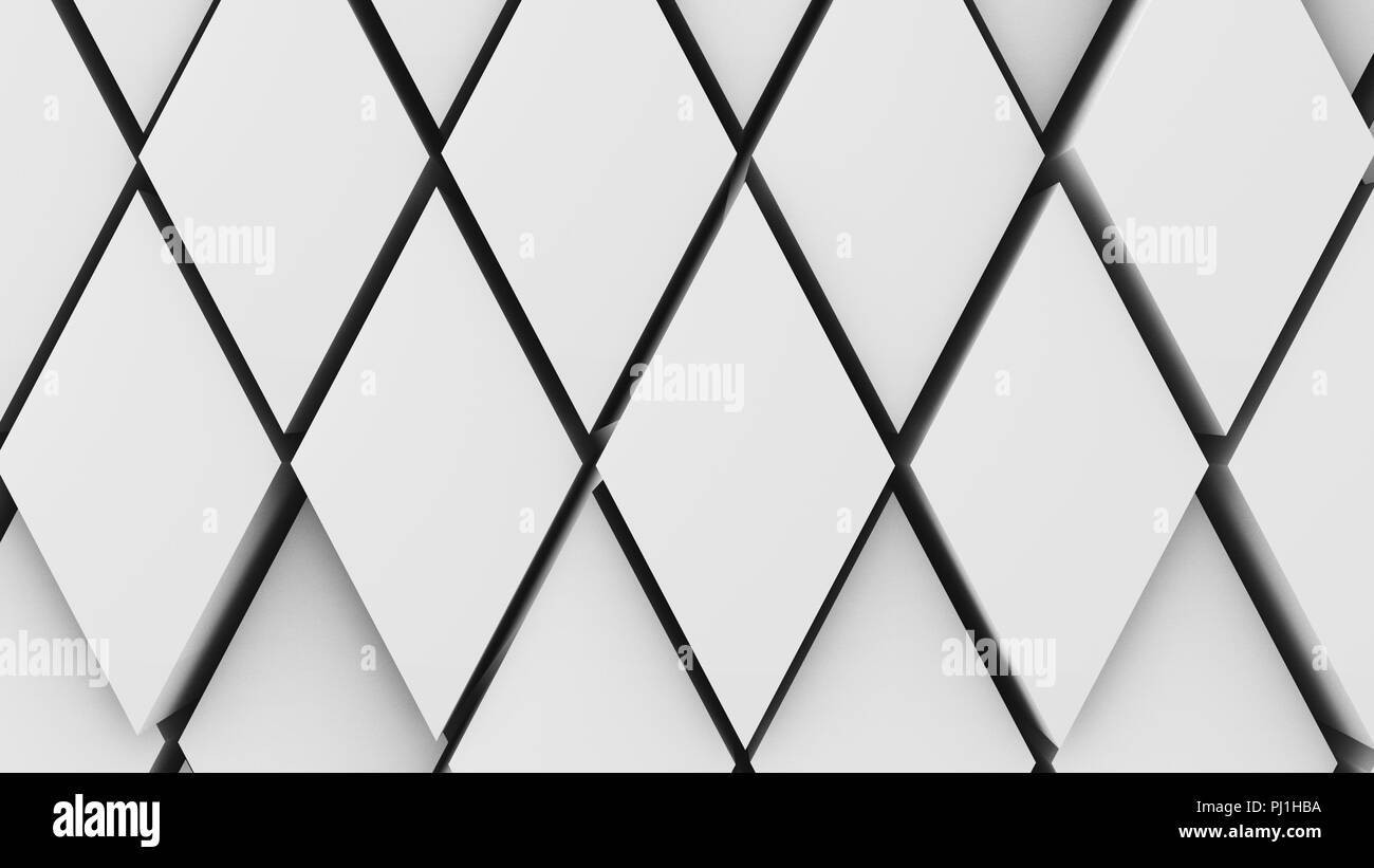 3d illustration, abstract background, volumetric undulating movement of ...