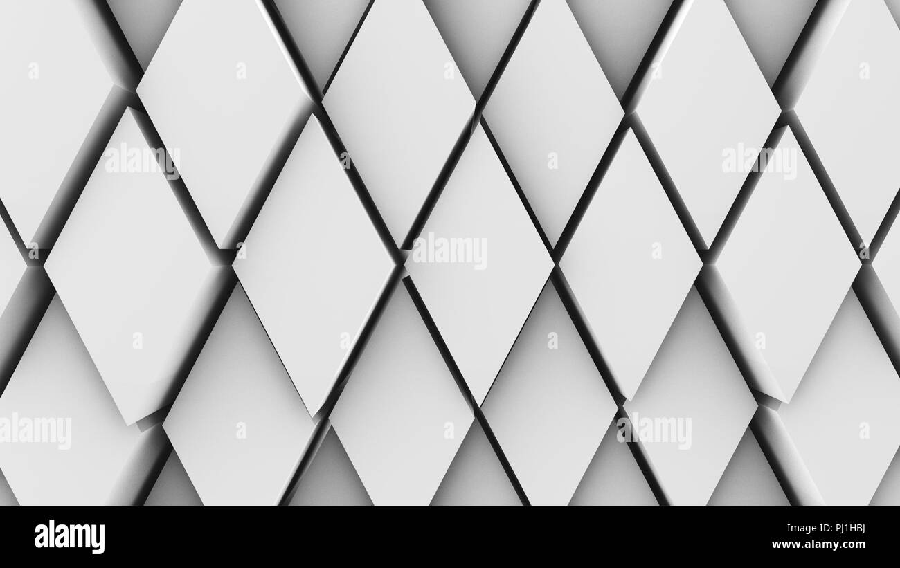 3d illustration, abstract background, volumetric undulating movement of ...