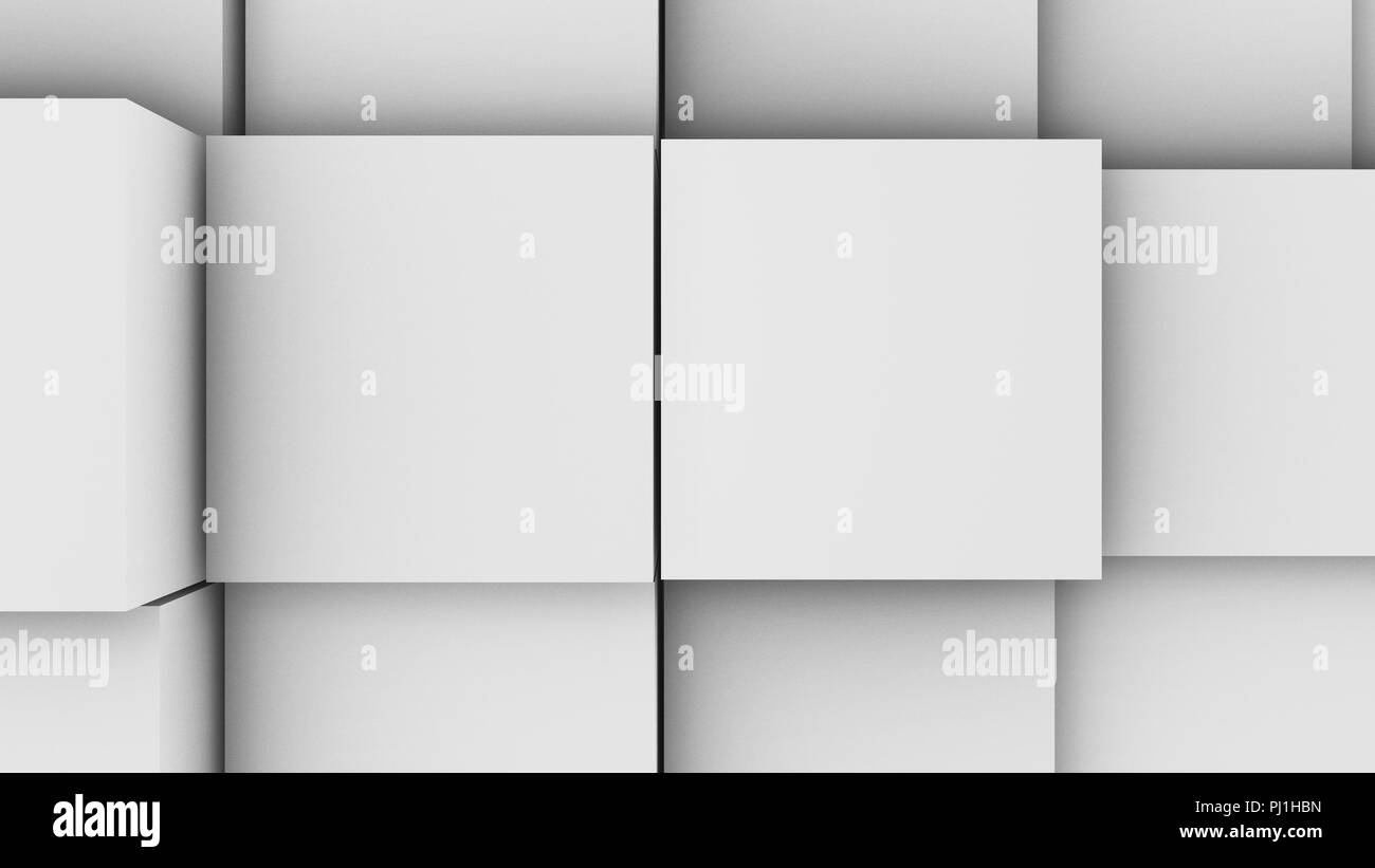 3d illustration, abstract background, volumetric undulating movement of ...