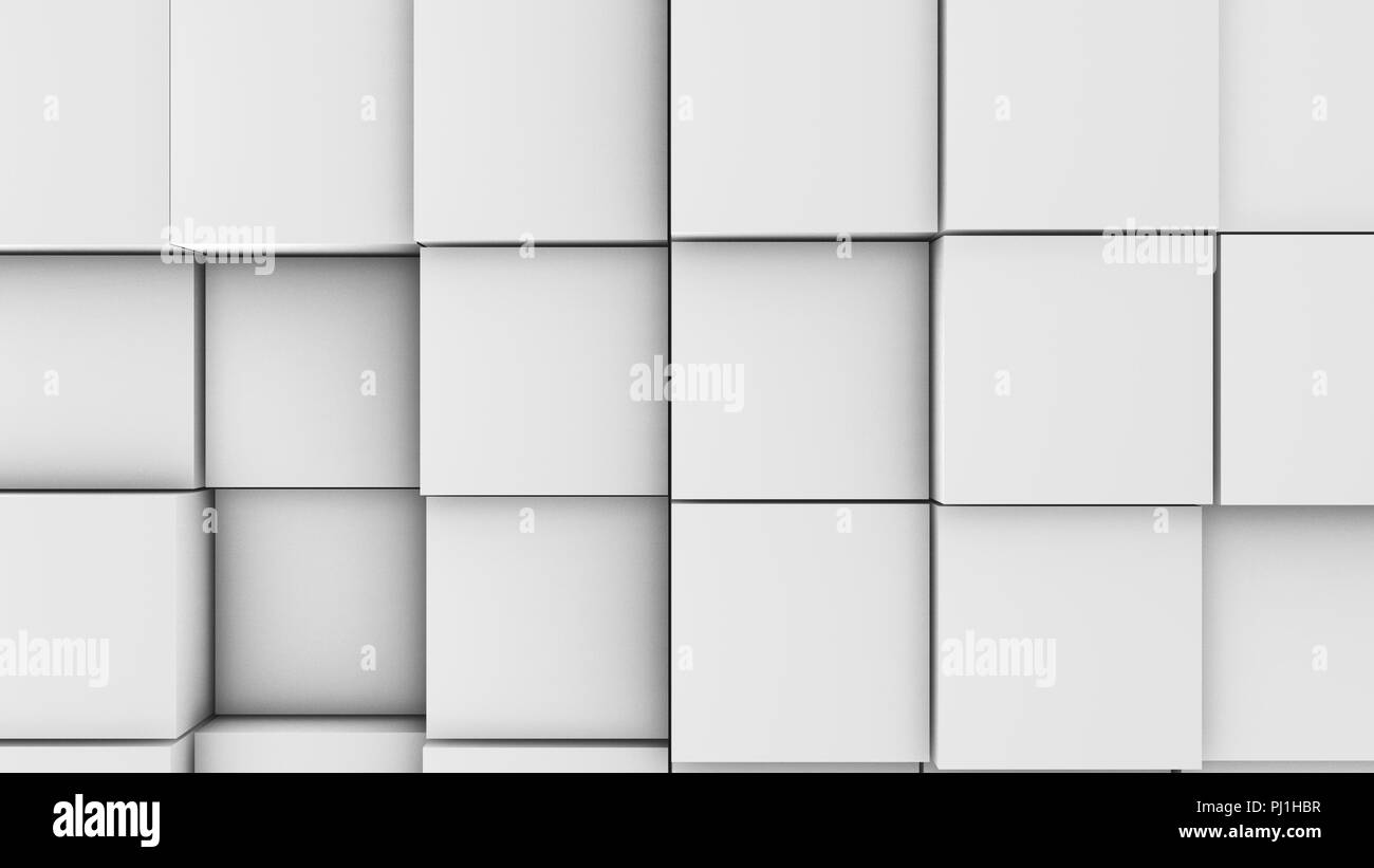 3d illustration, abstract background, volumetric undulating movement of ...