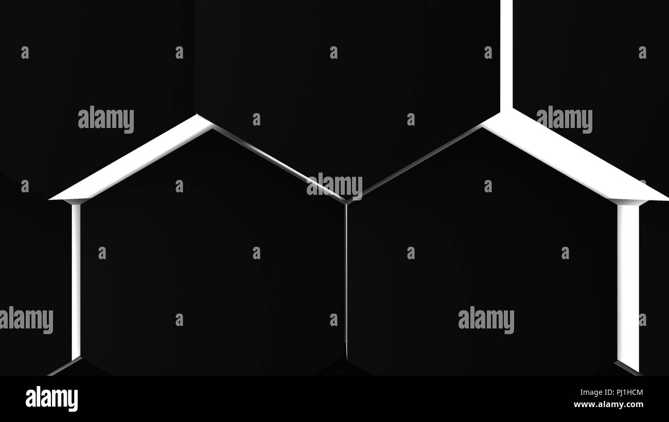 3d illustration, abstract background, volumetric undulating movement of ...