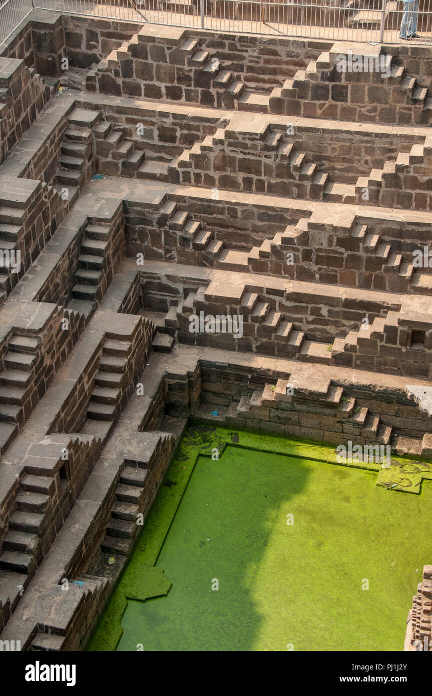 Abhaneri step well hi-res stock photography and images - Alamy