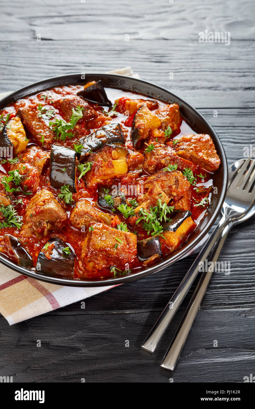 Beef stew on fork hi-res stock photography and images - Alamy