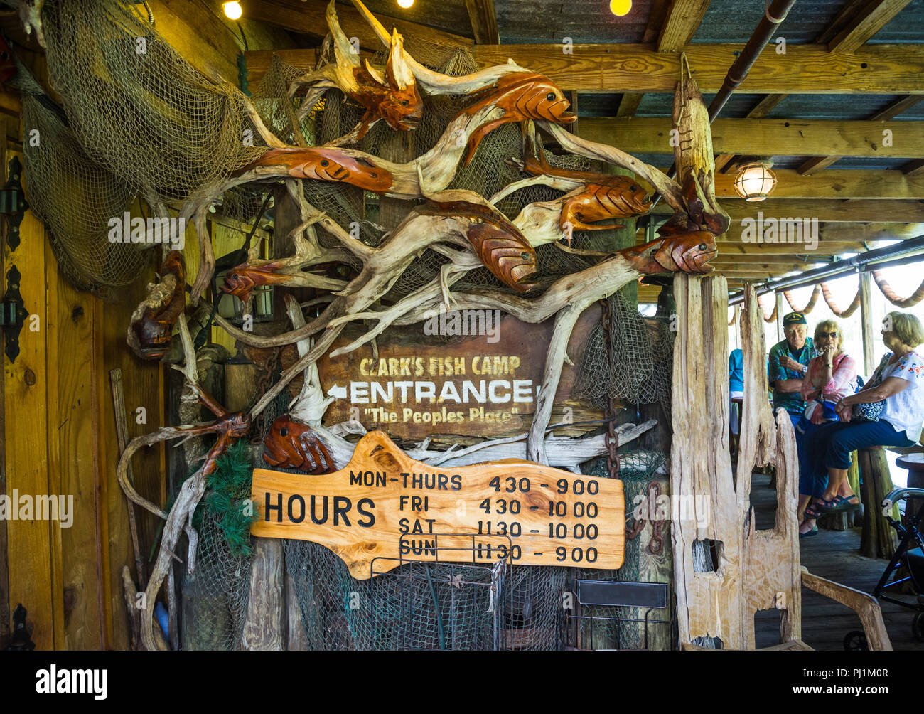 Clarks fish camp seafood restaurant hi-res stock photography and images ...