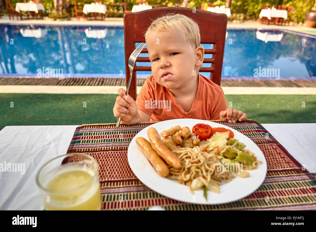Picky eater face hi-res stock photography and images - Alamy
