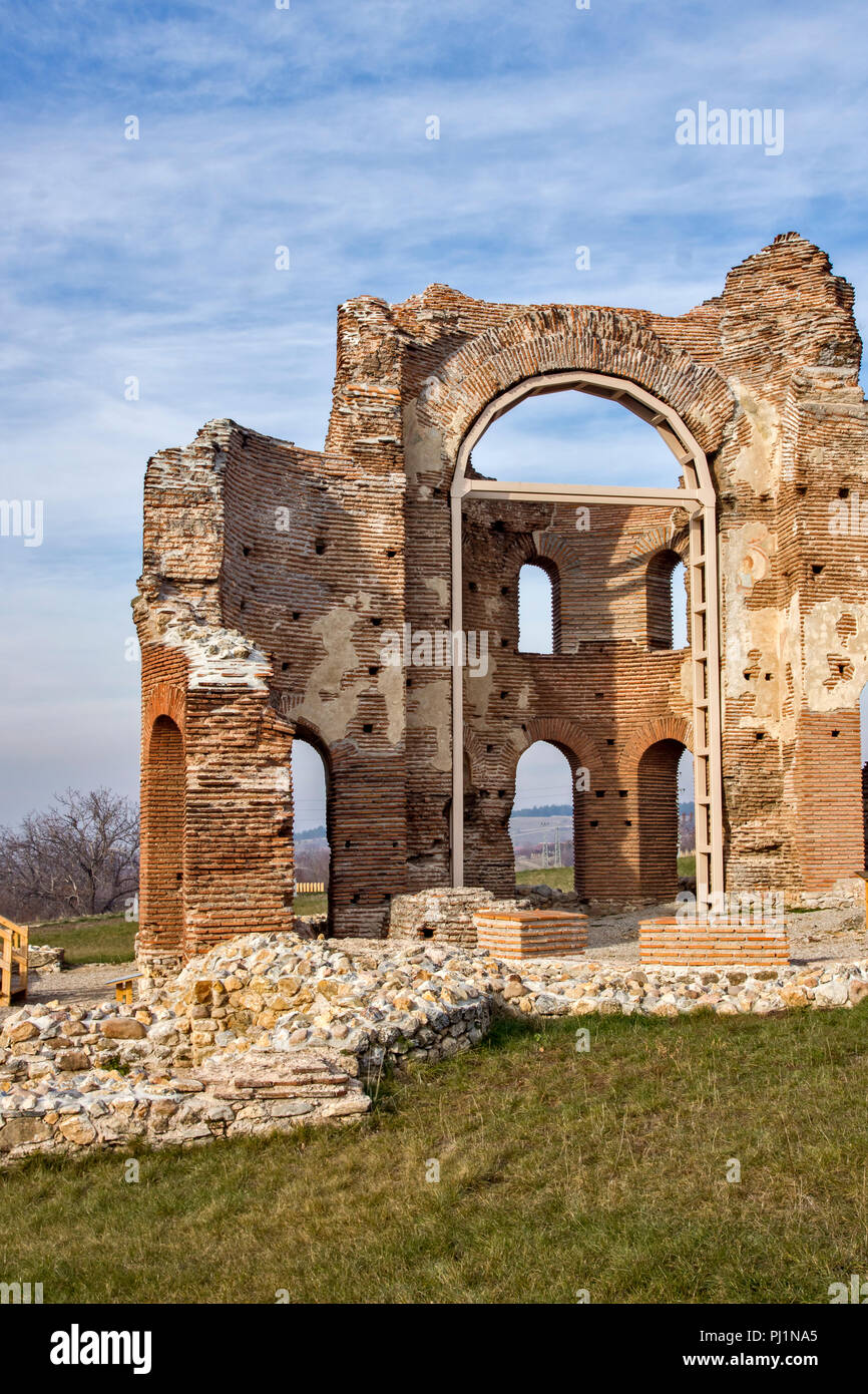 Red Church - large partially preserved late Roman (early Byzantine ...