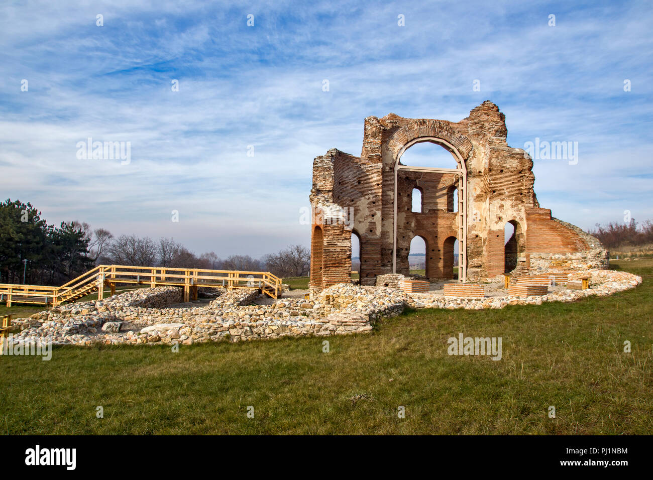 Red Church - large partially preserved late Roman (early Byzantine ...
