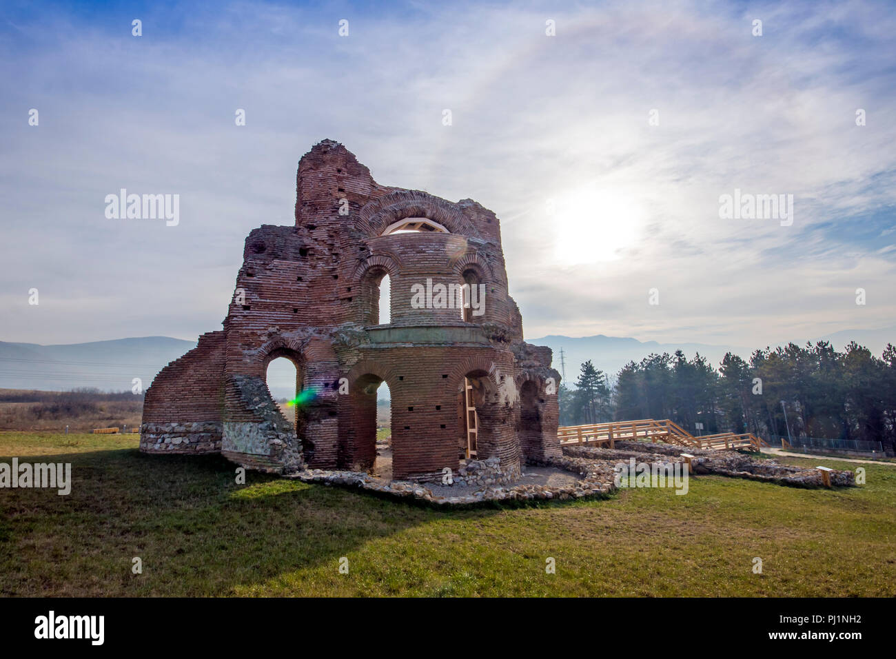 Red Church - large partially preserved late Roman (early Byzantine ...