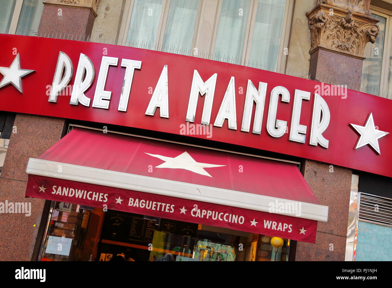 Pret logo hi-res stock photography and images - Alamy