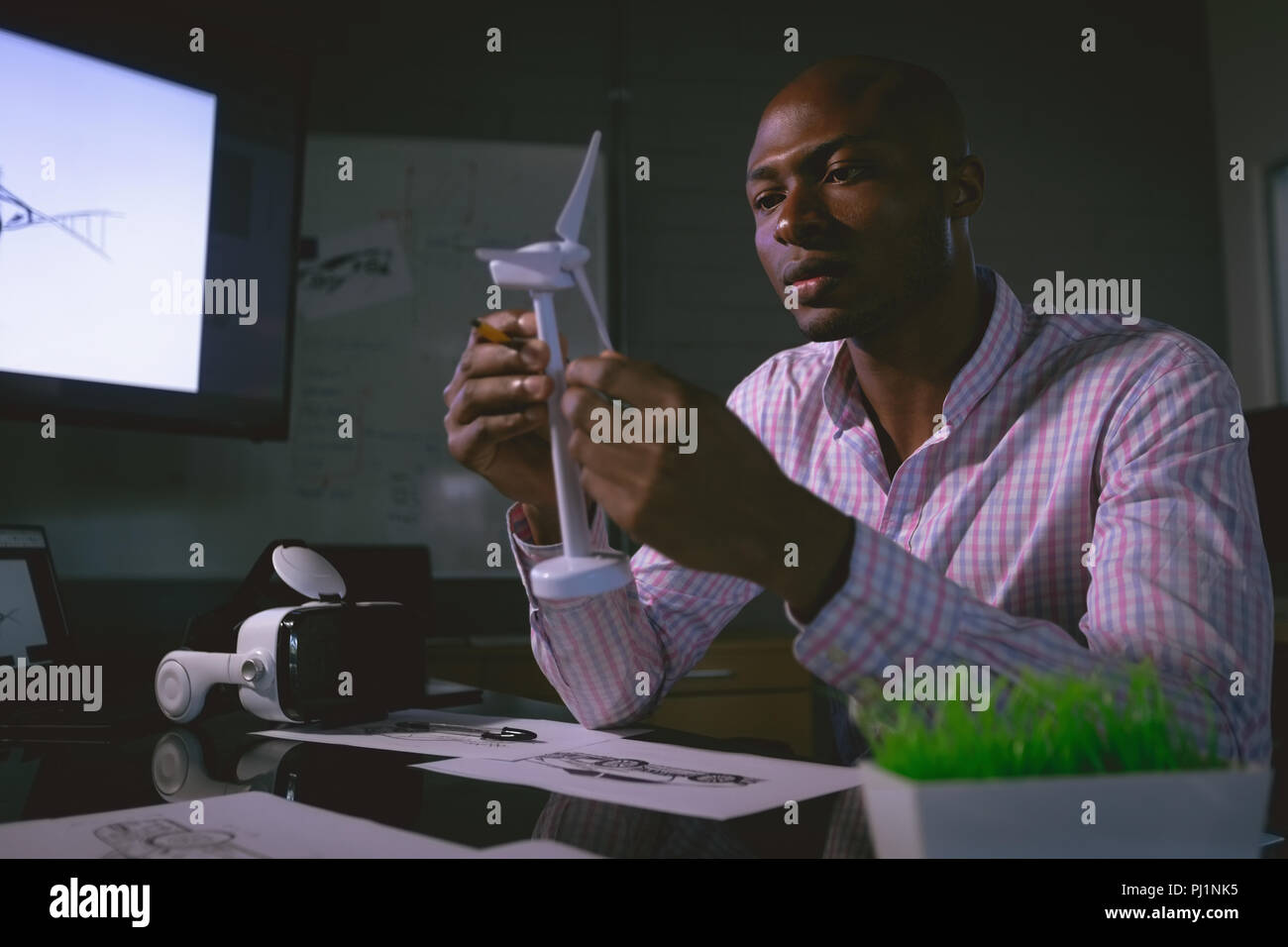 Model windmill hi-res stock photography and images - Alamy