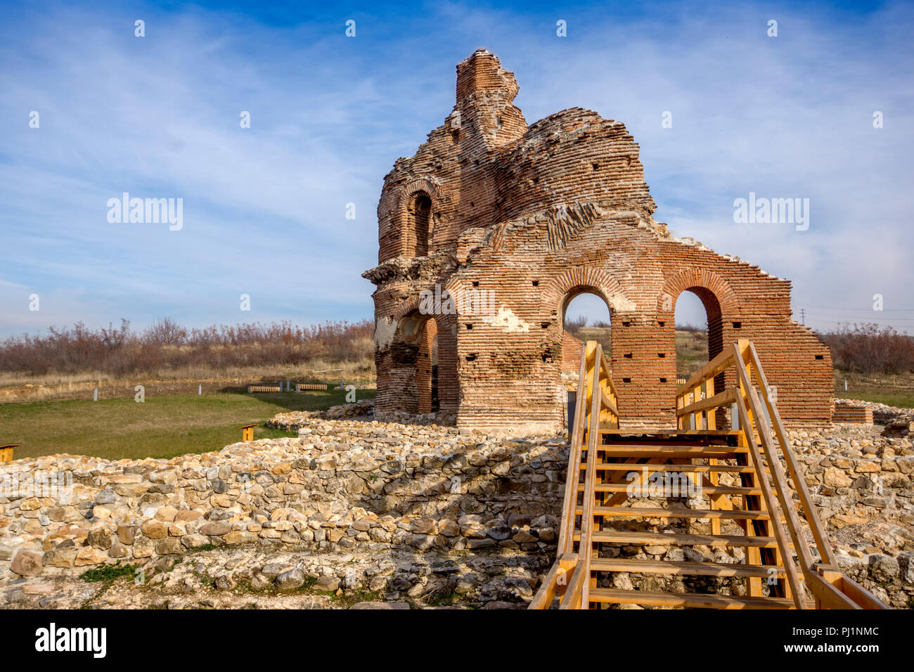 Red Church - large partially preserved late Roman (early Byzantine ...