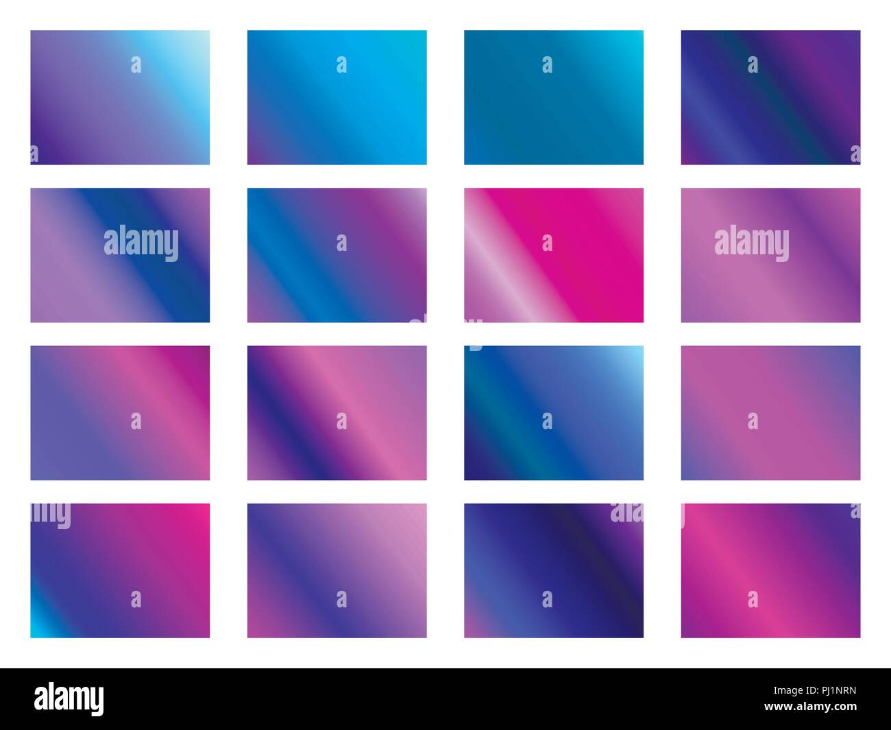 Set of gradient backgrounds. Blurred shades of purple, dark violet ...