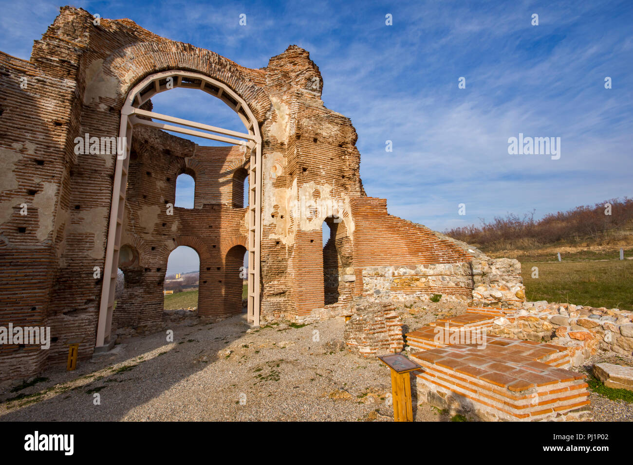 Red Church - large partially preserved late Roman (early Byzantine ...