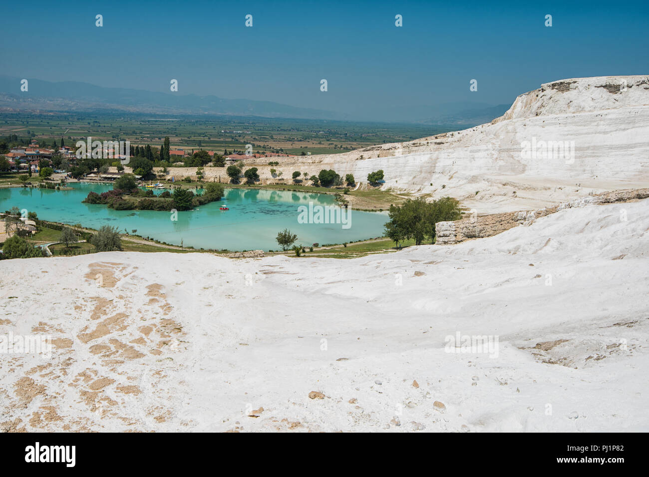 Famous Turkish Pammukale Stock Photo - Alamy