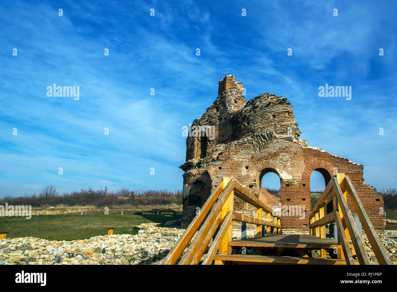 Red Church - large partially preserved late Roman (early Byzantine ...