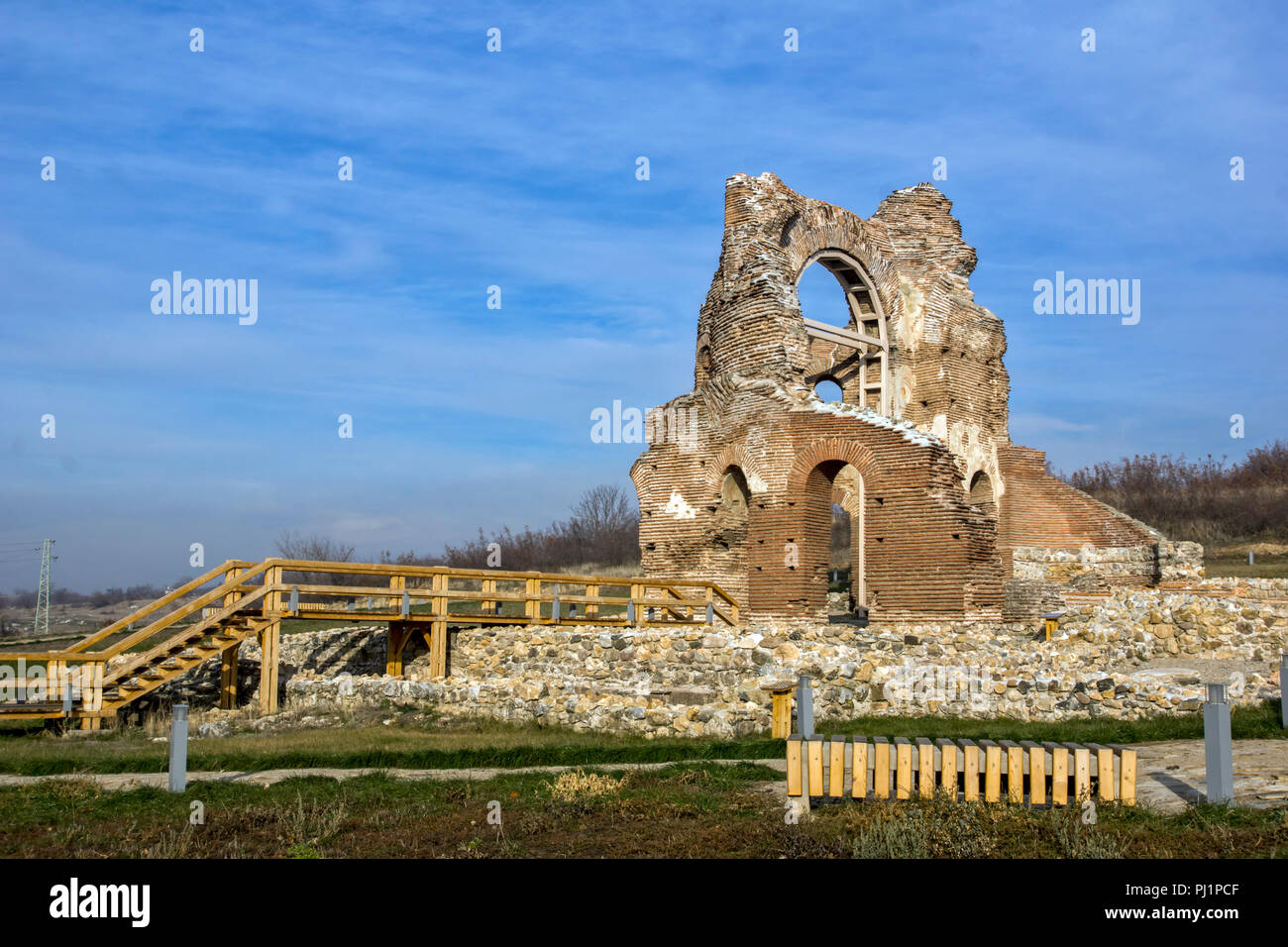 Red Church - large partially preserved late Roman (early Byzantine ...