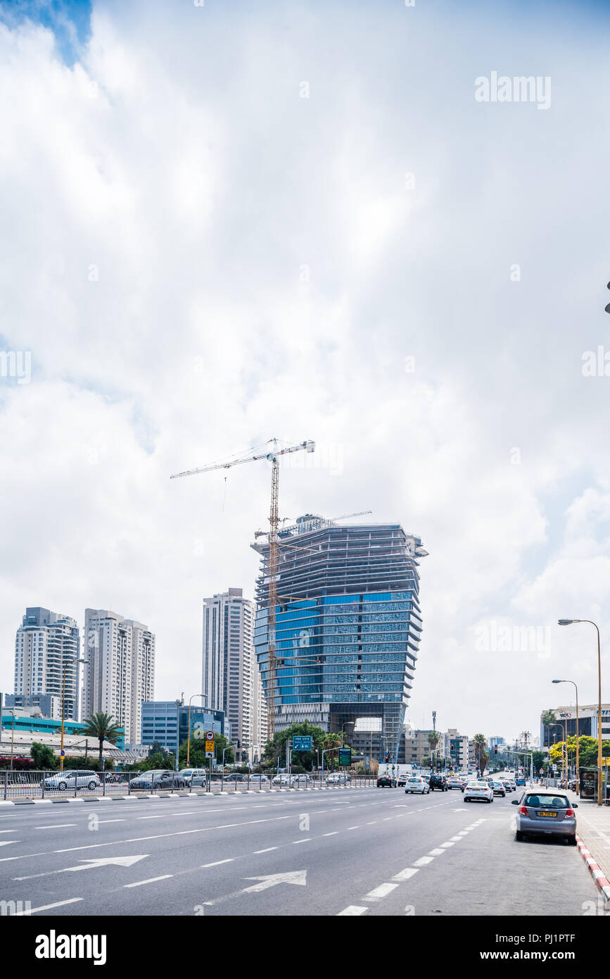 Israel, Tel Aviv - 14 July 2018: Ron Arad architects Toha office ...