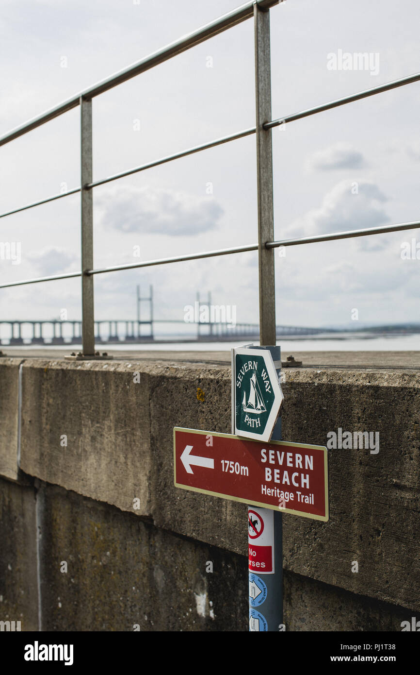 Severn beach heritage trail hi-res stock photography and images - Alamy