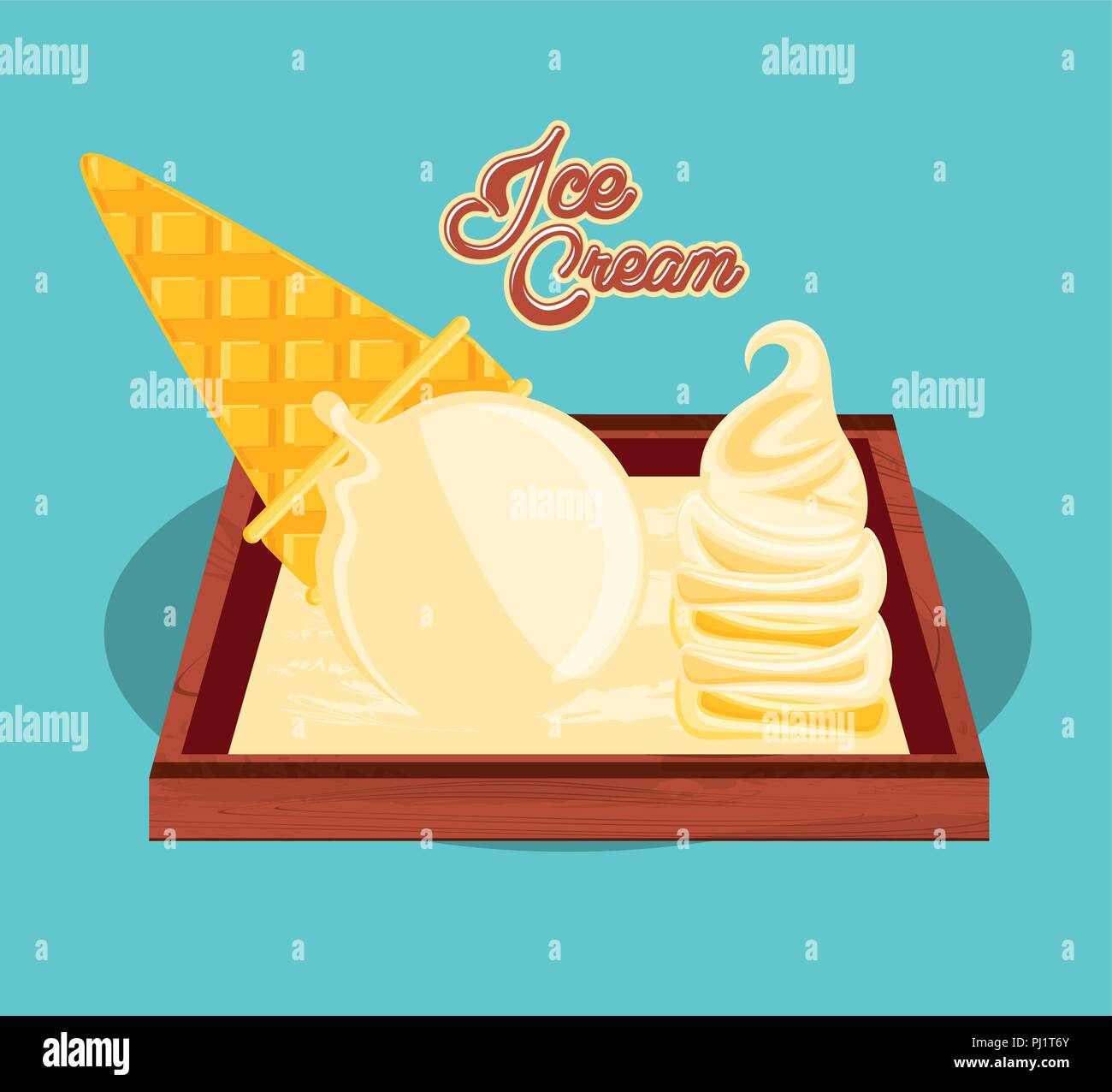 Ice dispenser Stock Vector Images - Alamy