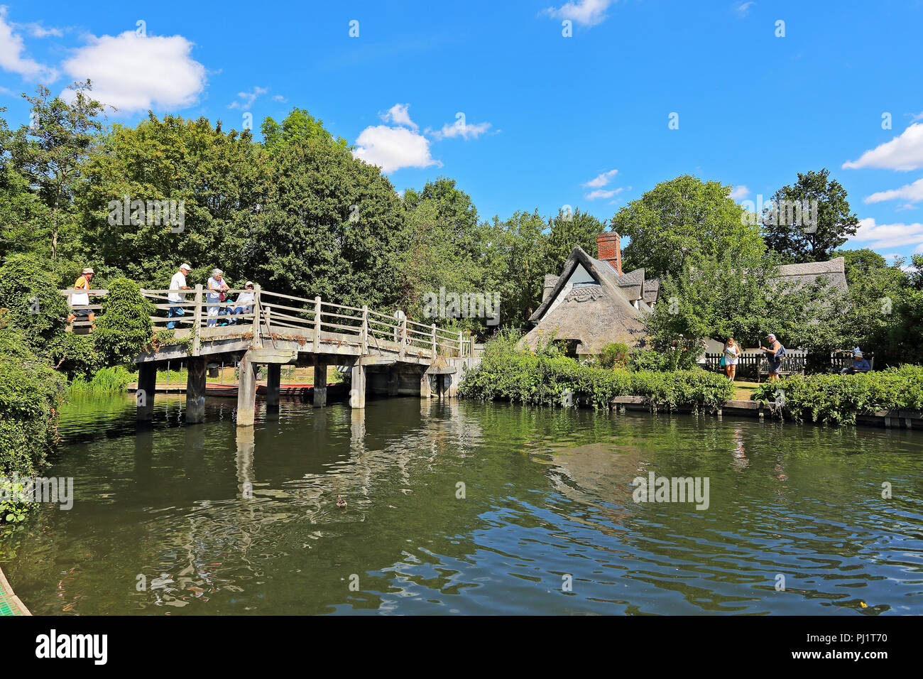 Bridge Over The River Stour High Resolution Stock Photography and ...