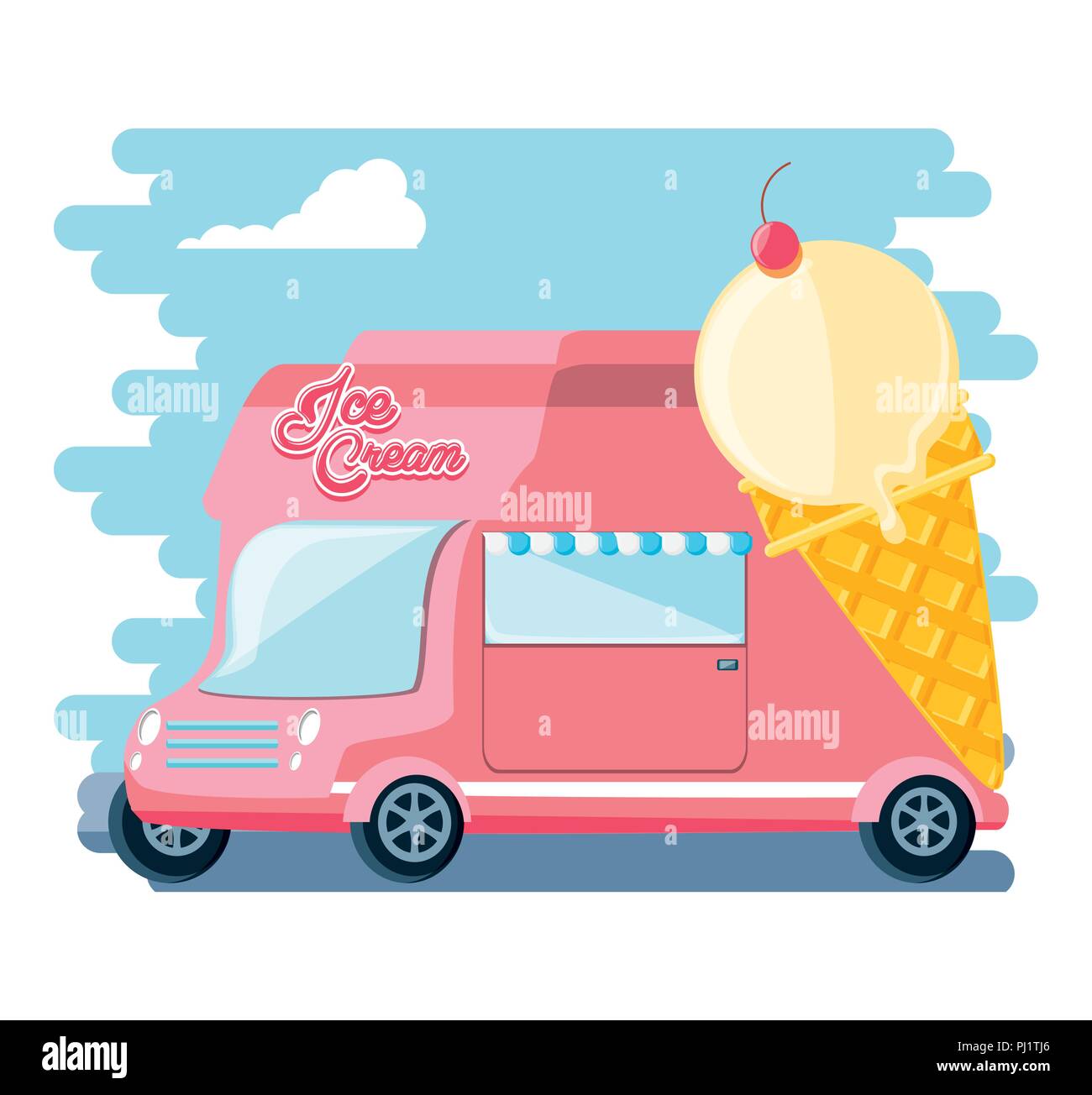 Sweet cherry van hi-res stock photography and images - Alamy
