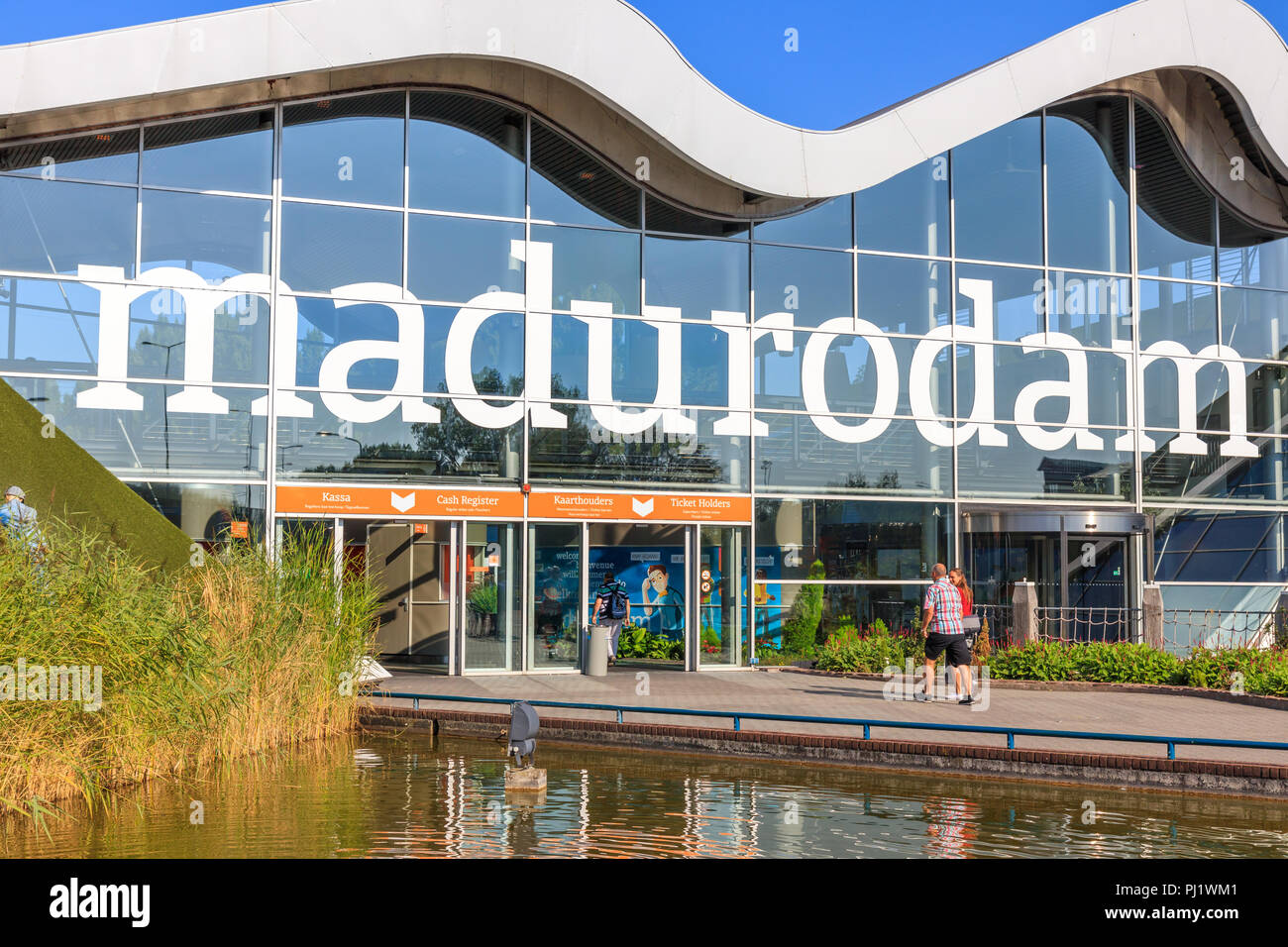Scheveningen, Netherlands - September 02, 2018: Madurodam Miniature ...