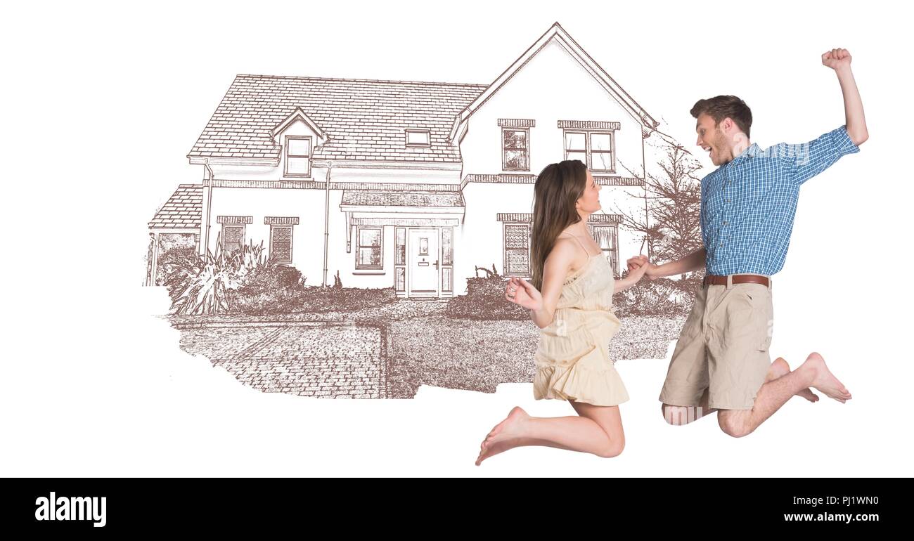 Excited house Cut Out Stock Images & Pictures - Alamy