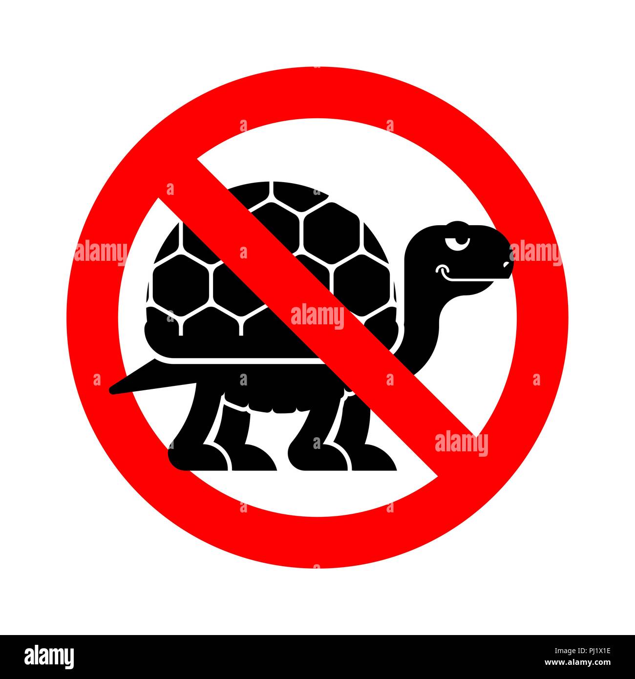 Tortoise Warning Road Sign Stock Photos & Tortoise Warning Road Sign ...